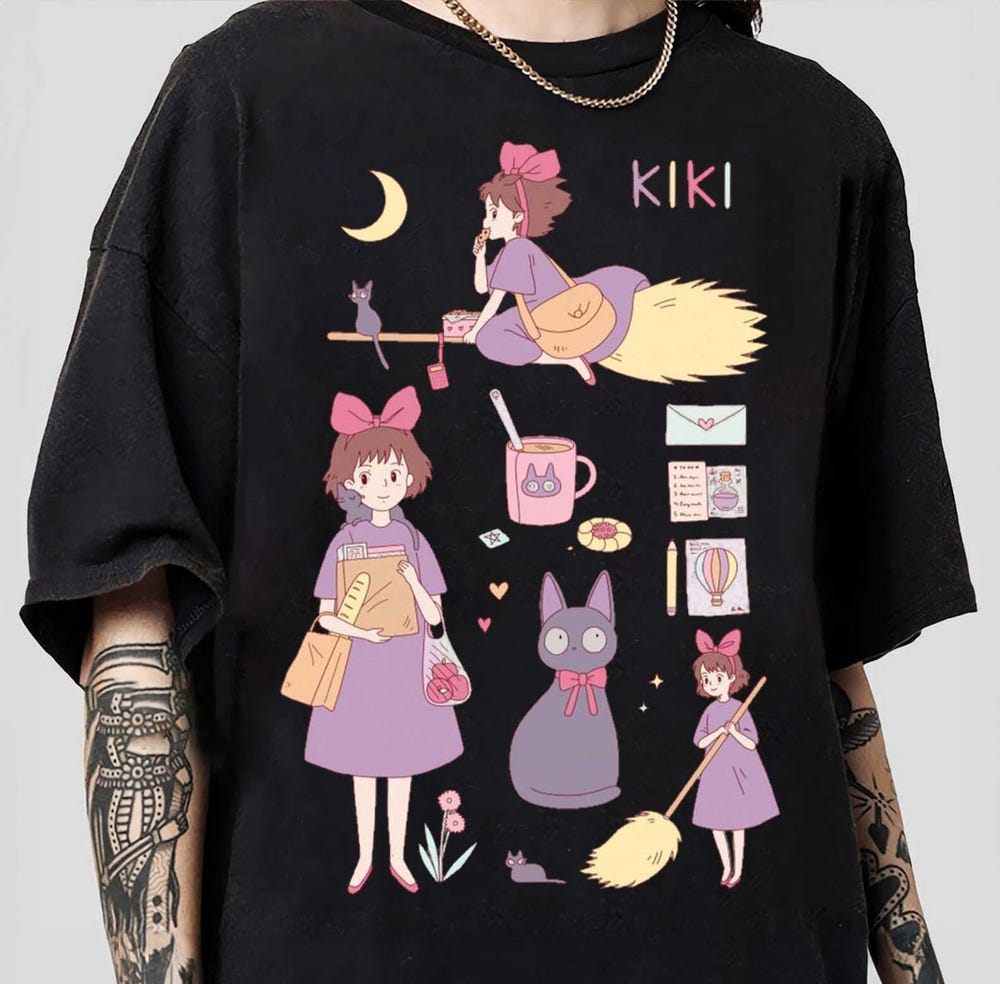 Cute Kiki s Delivery Service Shirt Ghibli US Store Cute Kiki s Delivery Service Shirt Ghibli US Store